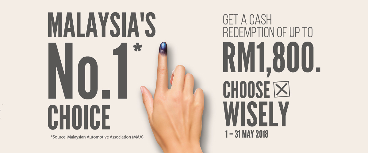 Malaysia's #1 Choice Campaign - Perodua Dealer